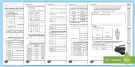 Year 5 Maths Assessment Pack - Term 1 (teacher made)