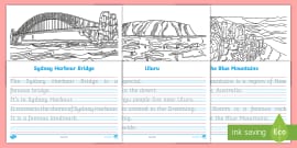 Australia Images Landmarks Posters | Twinkl Resource