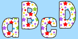 * NEW * Science Title Display Lettering - letters, title