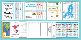 Countries Loop Cards - Countries Loop Cards