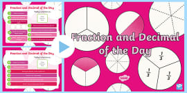 Converting Fractions to Decimals Practice PowerPoint | Math