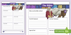 The Bible Fact File (Teacher-Made) - Twinkl