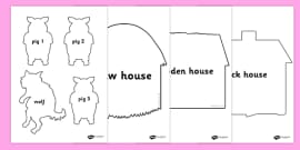 Goldilocks and the Three Bears Shadow Puppets - Twinkl