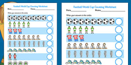 Football-Themed I Spy and Count Activity to 20