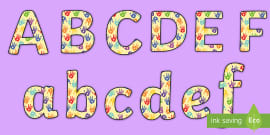 Art Gallery Display Lettering (Australia) (teacher made)