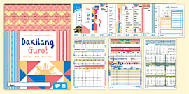 DepEd Weekly Lesson Plan Blank Template | Twinkl Philippines