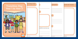 Transition Day Year 2 to Year 3 Booklet - Twinkl