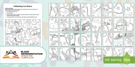 Our Unbee-lievable Year Collaborative Colouring Activity Pack