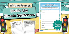 Writing Prompt: Finish the Mountain Sentences