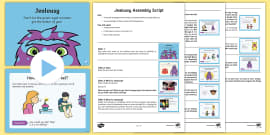 The Cycle of Jealousy Worksheet (teacher made)