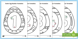 FREE! - Number Colouring Page For Early Years | Colouring Sheets
