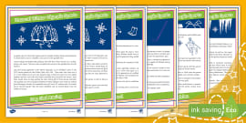 Winter Olympics and Winter Sports Book List (teacher made)