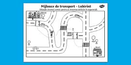 Fișe de lucru - Labirint - Preșcolari. Labirint simplu copii