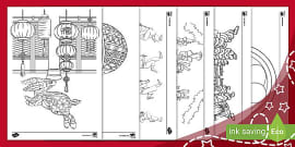 2023 Year of the Rabbit Colouring Page | Twinkl - Twinkl
