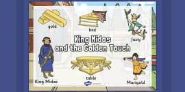 King Midas Writing Frames (teacher made)