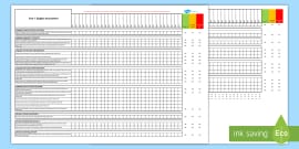 Tracker Child Assessment Tracker (teacher made)