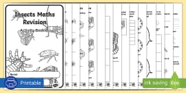Insect Body Parts | Fill in the Blanks Worksheet