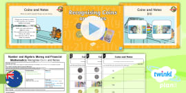 Money PowerPoint Year 2 | Maths Mastery | Australia | Twinkl