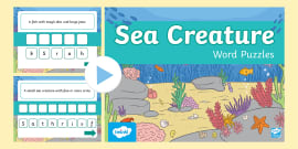 What Am I? Sea Creatures Guessing Game PowerPoint | Twinkl