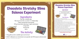 Rainbow Slime Science Experiment (teacher made) - Twinkl