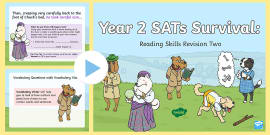 SATs Survival KS1: Reading Skills Display Posters - VIPERS