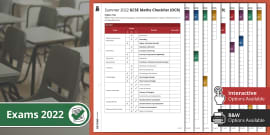 👉 A Level Maths Checklist (OCR) | Advance Information 2022