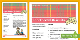 Bread Recipe Sheets (teacher made)