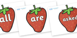 FREE! - Tricky Words on Bees (teacher made) - Twinkl