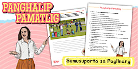 Panghalip na Paari Worksheet | Grade 4-6 | Twinkl PH