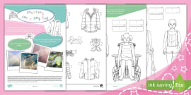 Twinkl Symbols: Dressing Prompt AAC Mat - Twinkl