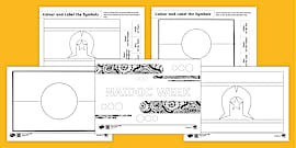 Aboriginal Flag Printable Activity Sheet - Australia