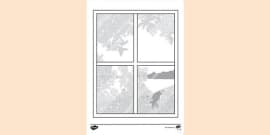 FREE! - Window on a Computer Colouring Sheet | Colouring Sheet