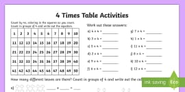 Beat the Clock Editable Times Table - tables, multiplication grid, race