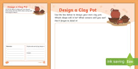 An Ancient Greek Vase Template | Ancient Greece | Twinkl