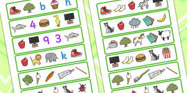 Category Sorting Activity