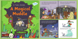 Magic Page Borders - witch, magic, page border, border, wizard, spell