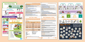 FREE! - Year 1 Term 1 Week 1 Remote Home Learning Pack