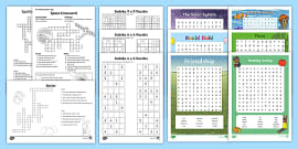 FREE! - 👉 Maths Week Puzzles Pack | Maths Resources - Twinkl