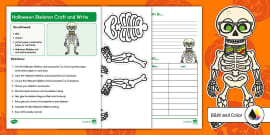 Monster Craft | Halloween Teaching Resource | Twinkl USA