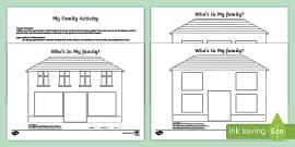 My House | All About Me Craft (teacher made) - Twinkl