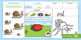 Minibeast Themed Maths Mat (teacher made)