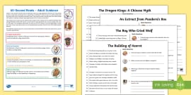 Fable Web Graphic Organizer (teacher made)