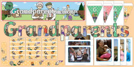 Grandparents Day Word Search | Printable Worksheet | Twinkl