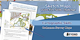 Sketch Map Challenge for Geography Mapping Skills