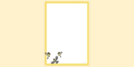 Puffin Bird Page Border | Page Borders | Twinkl Resources