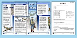 Battle of Britain Word Search (teacher made) - Twinkl