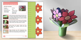 Cara-cara Membuat Kraf Kanak-kanak Pinggan Kertas Mudah