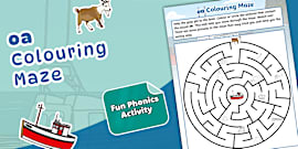 Cut and Stick 'nk' Word Sorting Worksheet / Worksheet