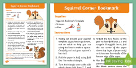 FREE! - Page Corner Gorilla Bookmark Craft - Twinkl