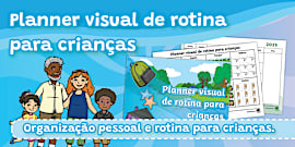 Agenda Visual de Rotina do Autismo